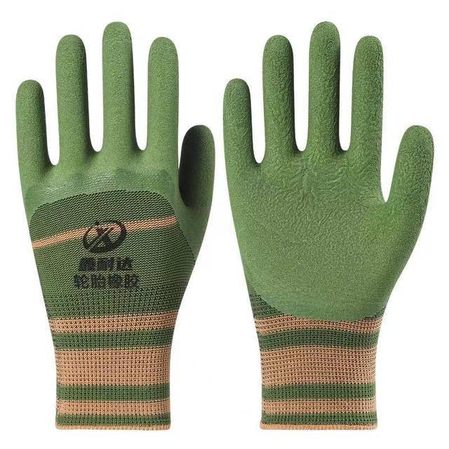 Gloves, labor protection, wear-resistant work tires, rubber foam rubber ...
