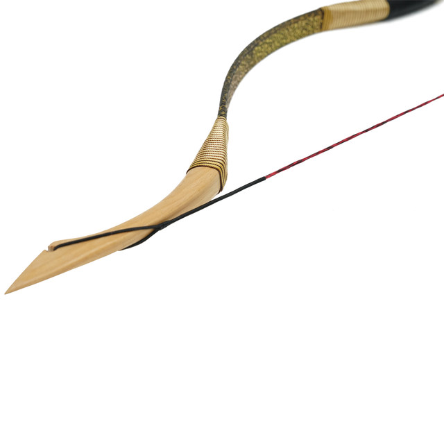 Huangshi standard glass slide bow traditional bow short Han bow Han ...