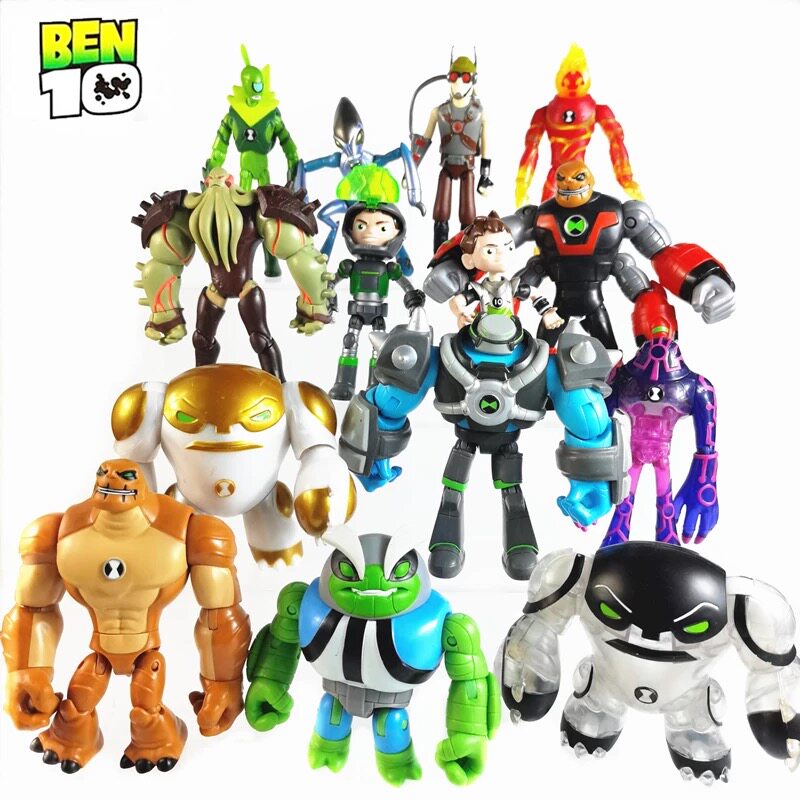 Ben 10 Hacker Pop-Up Action Figure - Movable Deformation Model Doll
