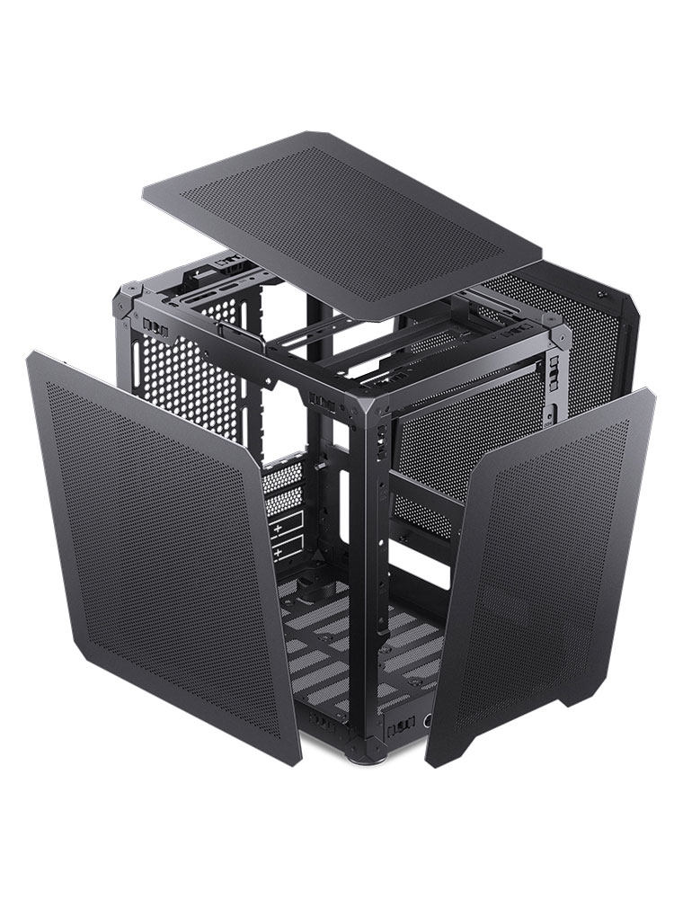 Jonsbo C6 Mini ITX Desktop Computer Case - Matte Black