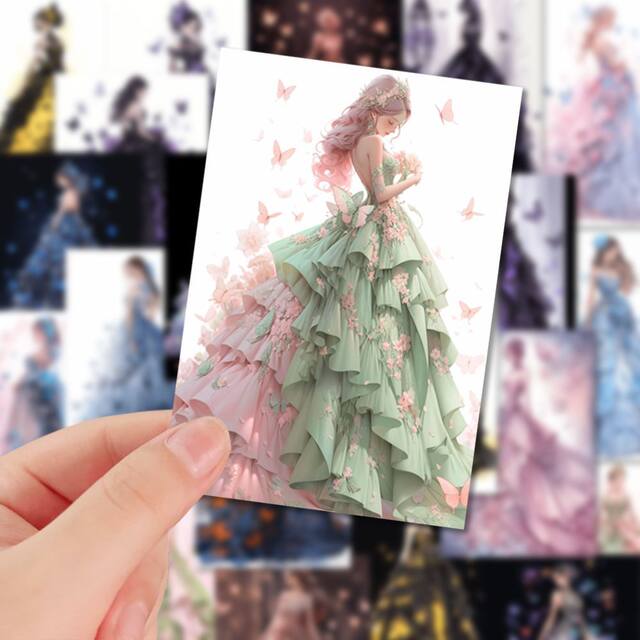 High-looking dreamy rainbow wedding handbook stickers creative ...