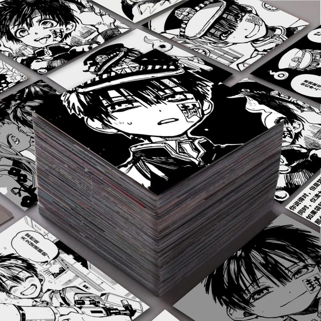 54 black and white ground binding young Huazi Jun stickers decorative ...