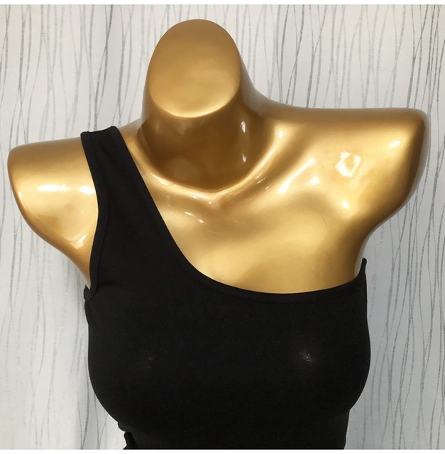 Self -left white shoulder suspender tube top Vedic 2021 new summer sexy shoulder INS short top