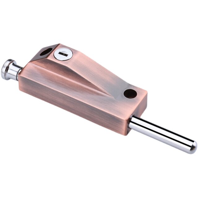 Revolving door ground lock ground pin framed glass door lock surface ...