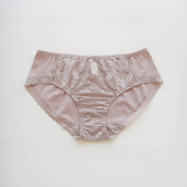 Foreign trade single multi-edge multi-color pure cotton underwear ...