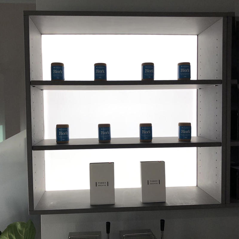 定制LED超薄导光板无边框发光板背光板亚克力激光打点照明装饰用-淘宝网