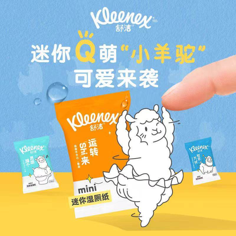 Shujie Alpaca Wet Toilet Paper - Mini Pack Wipes for Portable Use