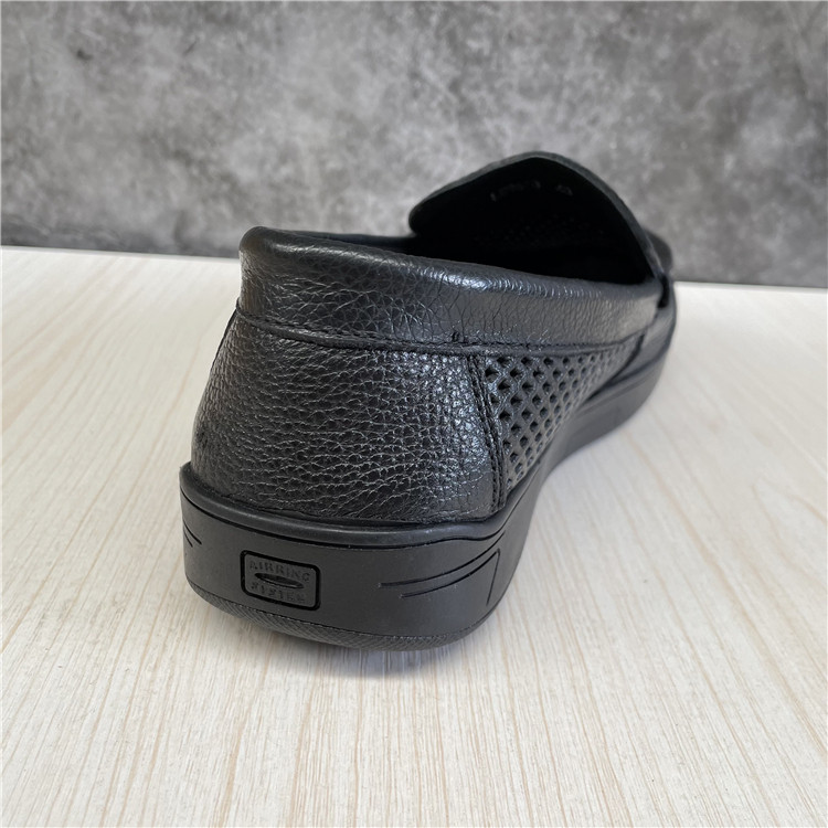 Broken code shoes factory clearance genuine leather mesh classic bean ...