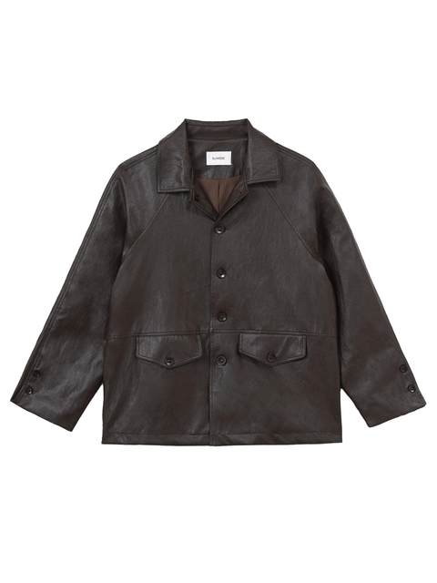 ELI retro lapel simple design casual slack commuter men and women ...