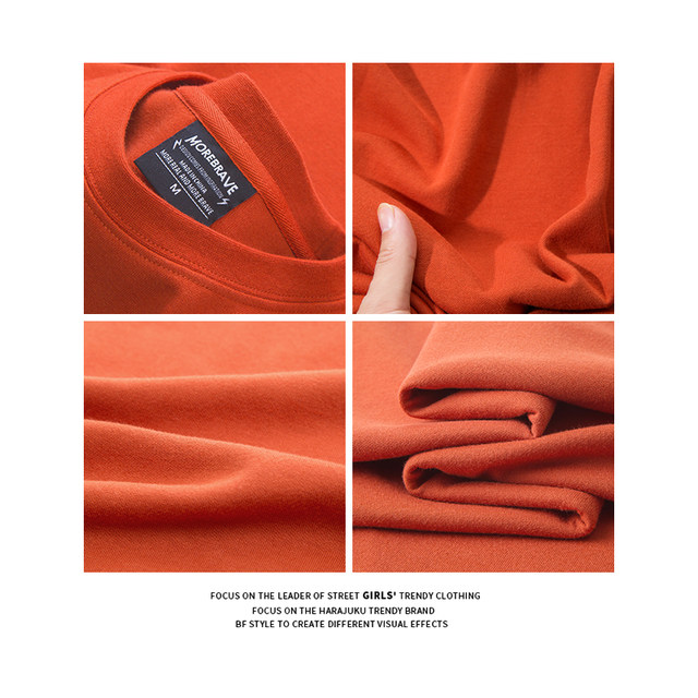 Letter Tide Milk Orange Circular Round Neck Sweater Women 2023 New Age ...