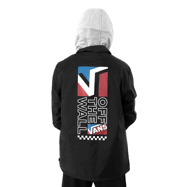 VANS coach jacket American trendy hip-hop autumn and winter baseball ...