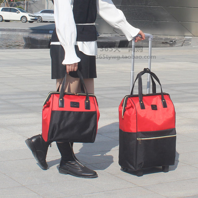 Travel trolley bag Oxford cloth waterproof large capacity portable ...