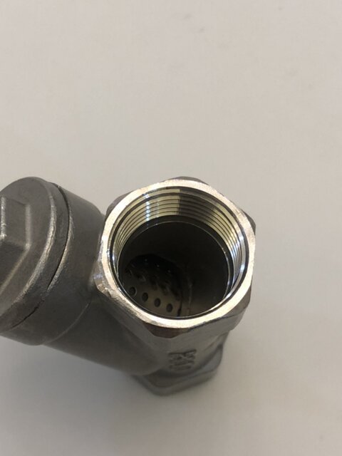 201/304 stainless steel threaded Y-type filter/internal thread L11Y ...