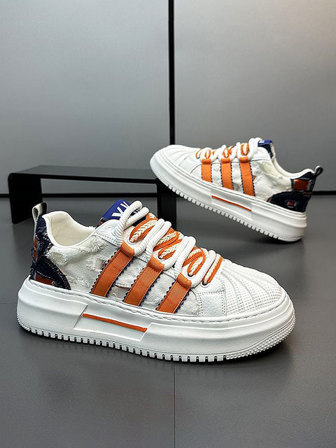 2025 spring extra-large size men's shoes 45 low-top casual board shoes ...