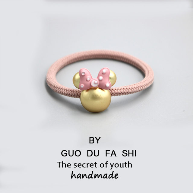 Internet celebrity ins new Mickey hair rope cute butterfly combined ...