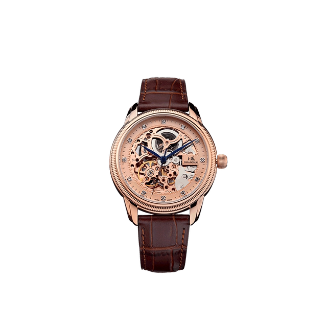 Shanghai Watch National Series 40mm Hollow Bottom Diamond-encrusted ...