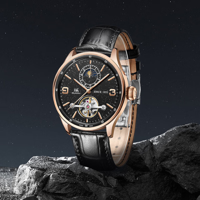 Shanghai Watch National Series Sun Moon Star Dew Pendulum Automatic ...