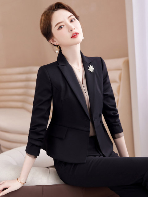 Jewelry shop work clothes for women in autumn and winter professional ...