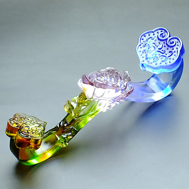 Crystal glass, everything goes well, high-end housewarming gift, moving ...