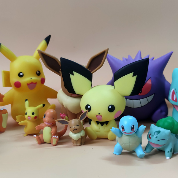 Genuine Bulk Pokemon Pikachu Charmander Ornament Doll | Takara tomy ...