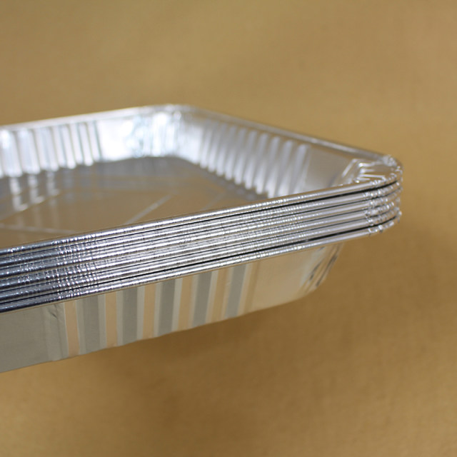 Tin paper box barbecue grilled fish special thickened aluminum foil ...