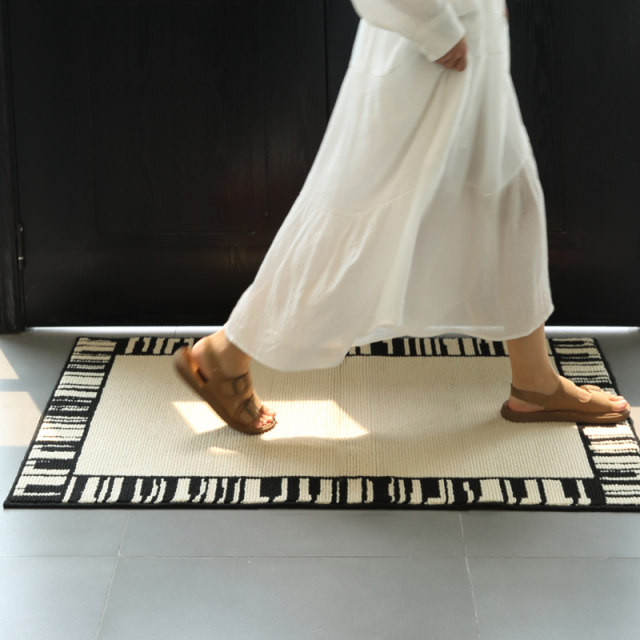 French light luxury entry floor mats, high-end entrance door entrance ...