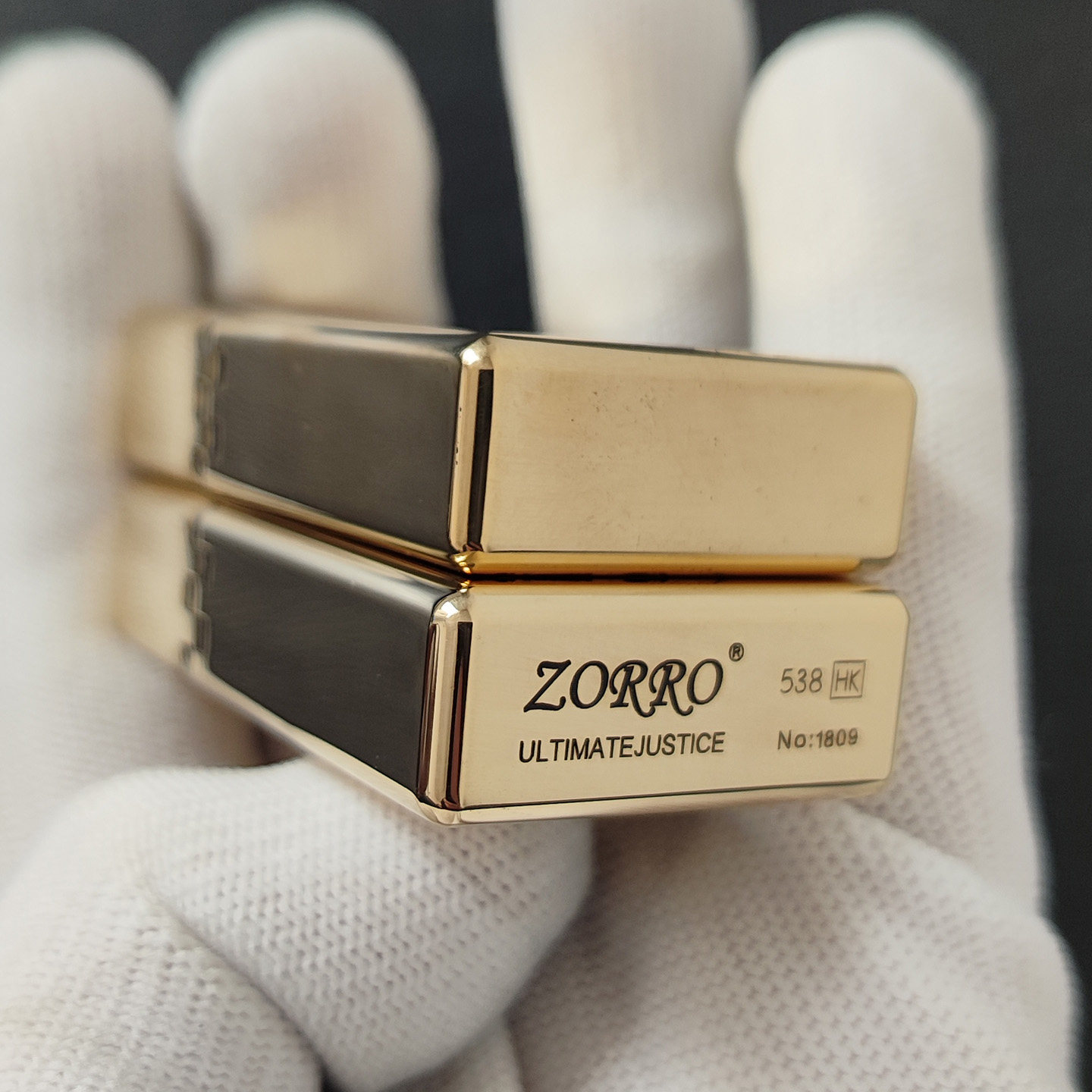 Кресало Zorro 538 Вузьке Латунні Гасове