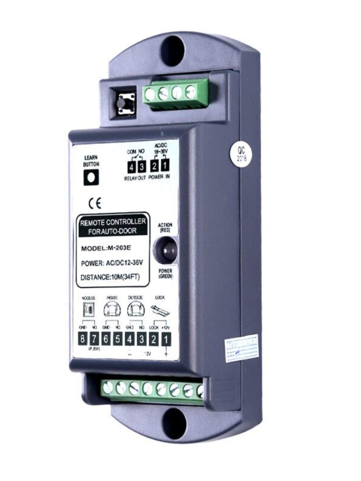 Bộ điều khiển cửa tự động Gabo M-203e - Công tắc điều khiển từ xa đa năng