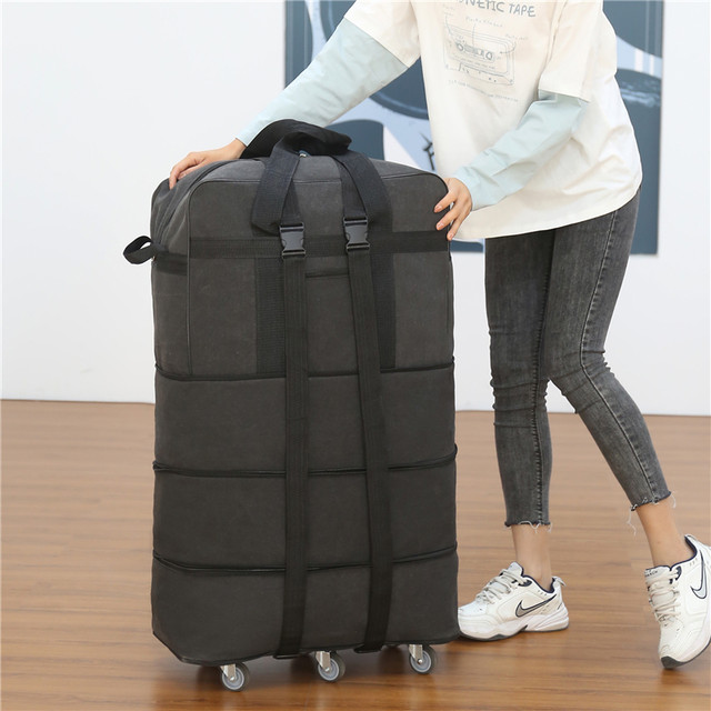 158 air consignment bag canvas luggage bag large-capacity moving travel ...