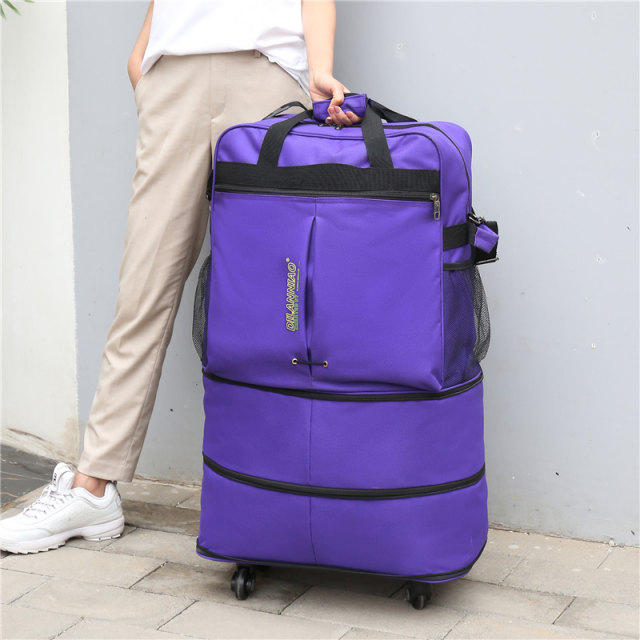 158 aviation checked bag universal wheel suitcase study abroad ...