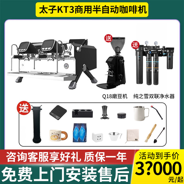 T/Z Taisho Prince coffee machine KT3 multi-boiler commercial Italian hollow semi-automatic ...