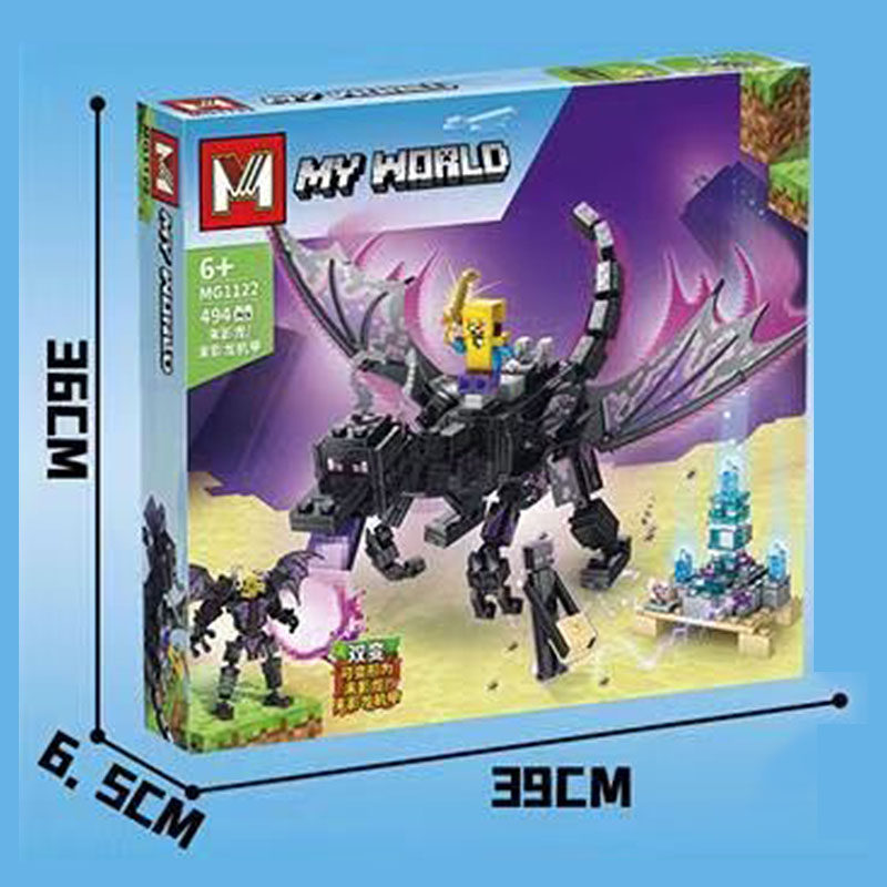 Minecraft Ender Dragon BOSS creature transformable ender mecha primary ...