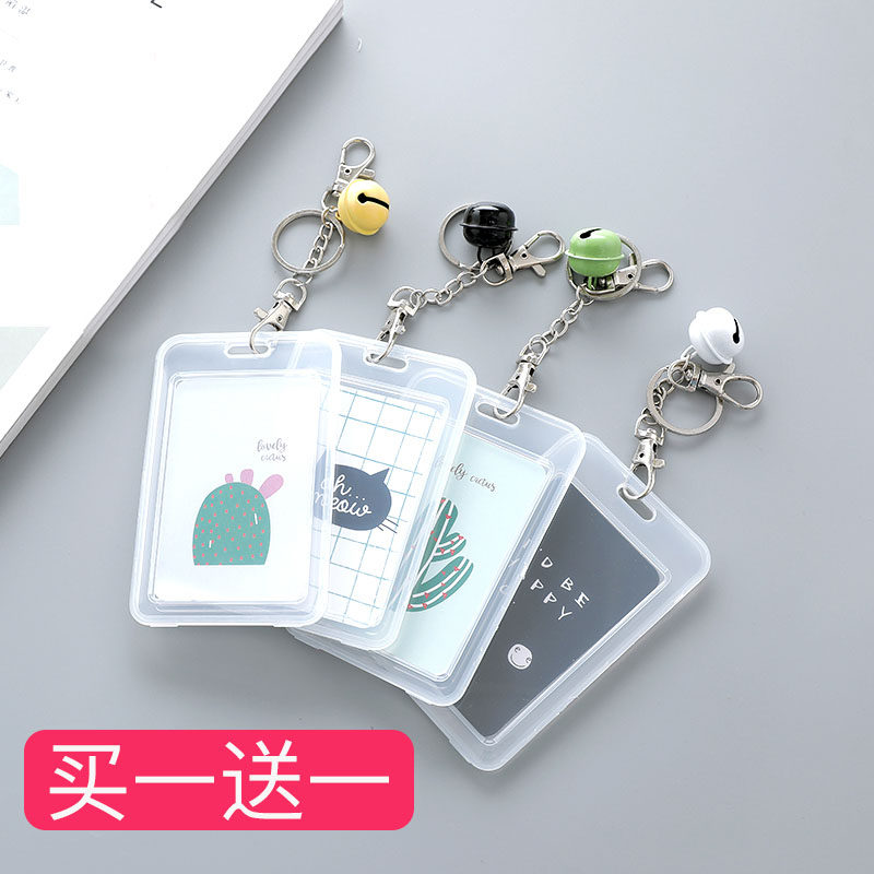 Transparent Bus Card Holder for Campus and Subway Cards