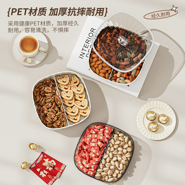 Dry Fruit Box Liberal Room Tea Division Fruit Disk Snack Nuts Storage ...