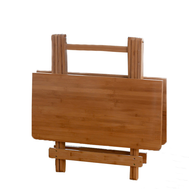 Simple foldable table dining table portable small apartment folding ...