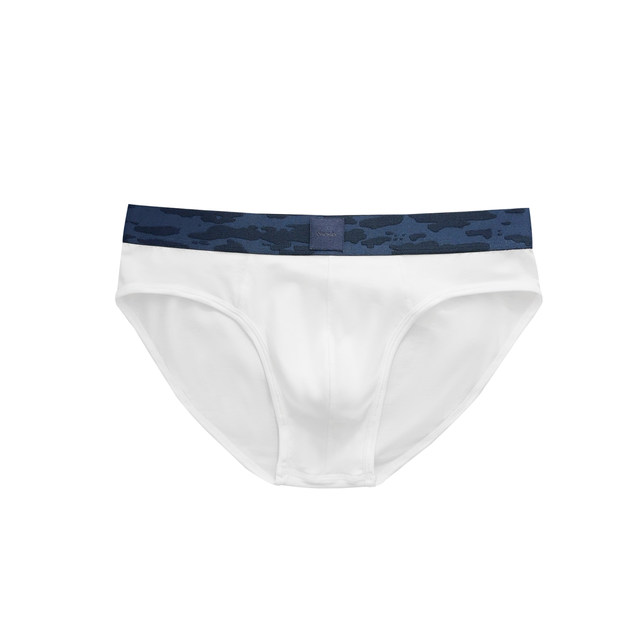 2 packed men's triangular underwear Moder cotton U convex ...