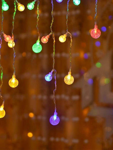 LED ice strip light curtain waterfall lights flashing lights string ...