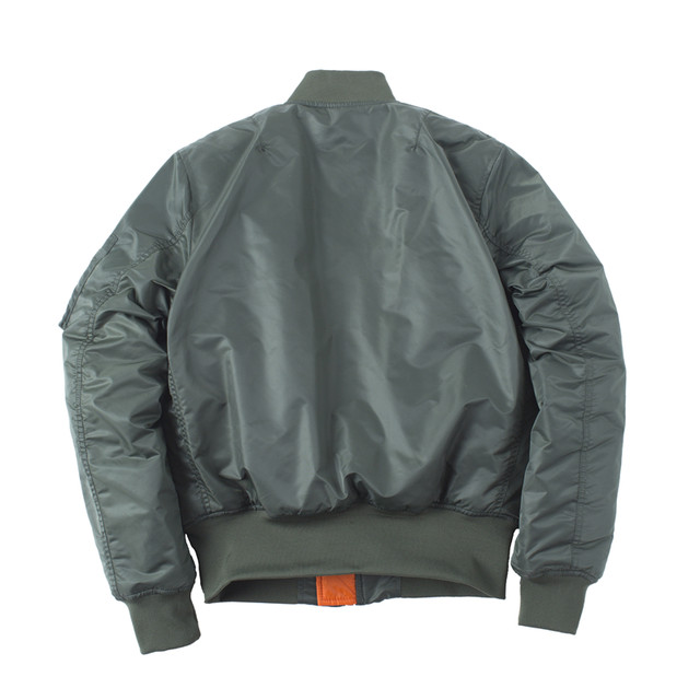 Thickened ma1 air flight jacket for men and women in autumn and winter plus size couple solid ...