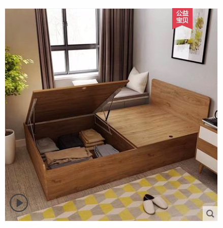 Beijing factory direct sales small apartment side flip high box storage ...