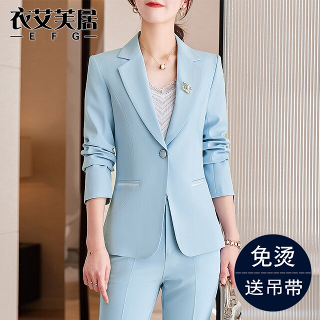 Small blazer women's autumn and winter 2024 new high-end formal tops ...