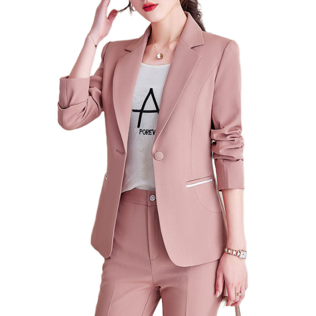 Small blazer women's autumn and winter 2024 new high-end formal tops ...