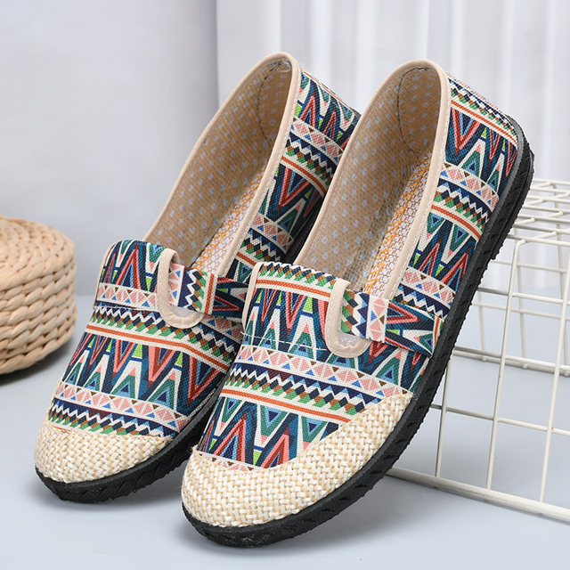2024 Spring and Summer New and Old Beijing Cloth Shoes Women's Non-Slip ...