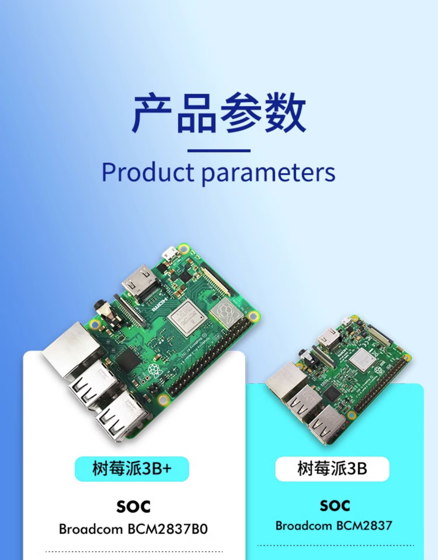 Raspberry Pi Development Board 3b\3b+ Kit