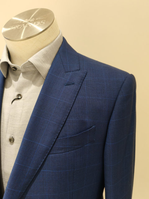 TRANDS suit, Italian DRAGO pure wool fabric, top tag price 6800 pants 3000