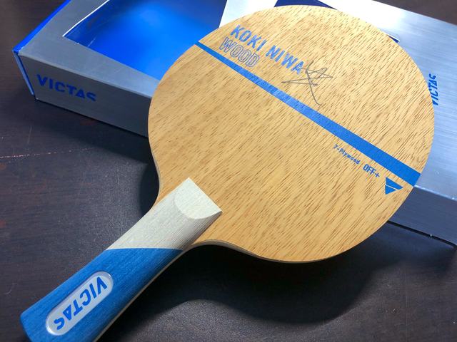 Japanese VICTAS Niwa Takaki pure wood carbon blade NIWAWOOD 90th anniversary limited edition