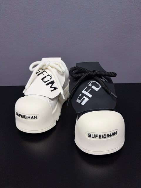 Super hot Mickey big-toe wide-pack board shoes fat-toe bread shoes men ...