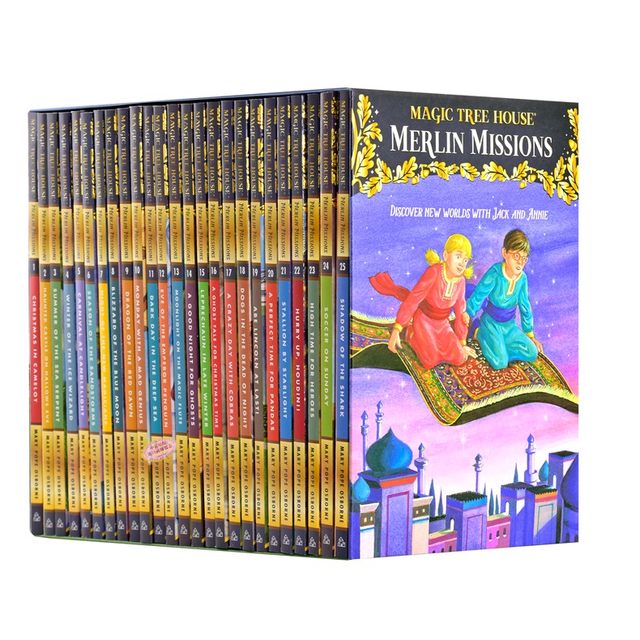 Merlinmissions Merlin's mission ThemagicTreehouse1-25 Volume 29-53 ...