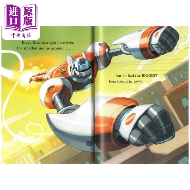 Mighty Robotic Pacific 9 volumes of English original Rickyricottasmightyrobot Underpants ...
