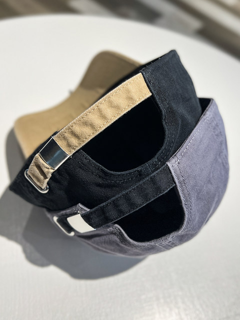 Academy style retro color matching baseball cap Men and women washed ...