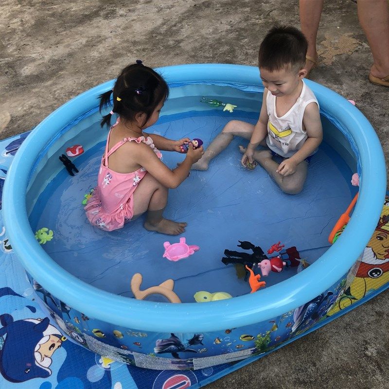 Swimming Pool - Children's Paddling Pool for Kids and Adults - Large ...